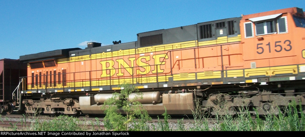 BNSF 5153, engineer's side